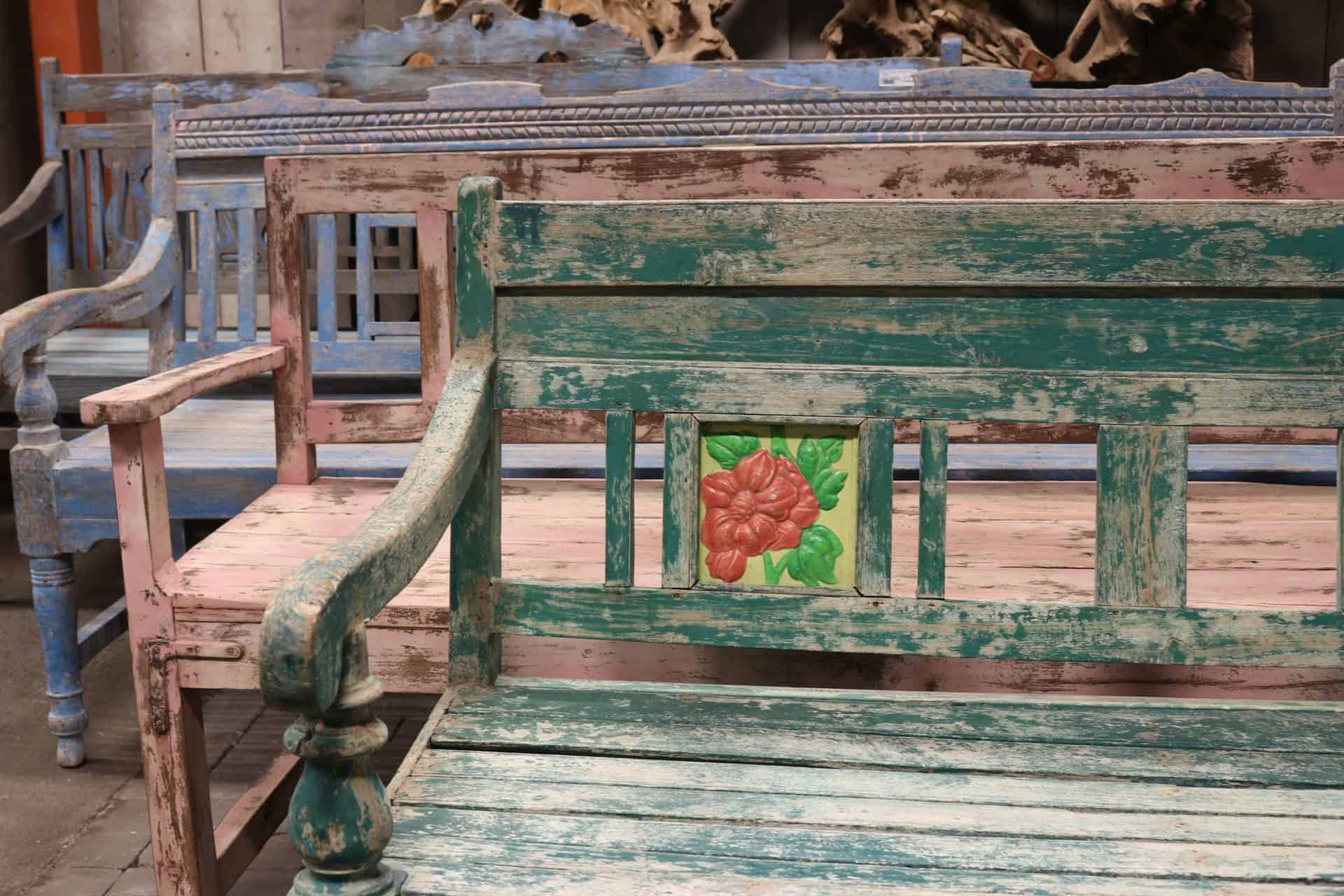 Unique outdoor benches - Gert Snel Interiors